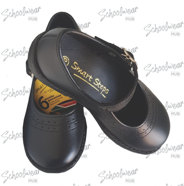 SMART STEPS GIRLS 1-BAR-BLK – Schoolwear Hub